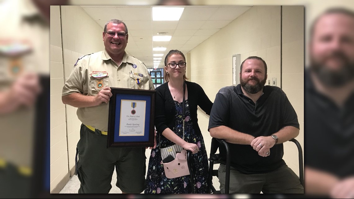 Local Boy Scout leader honored for saving man's life | 13newsnow.com