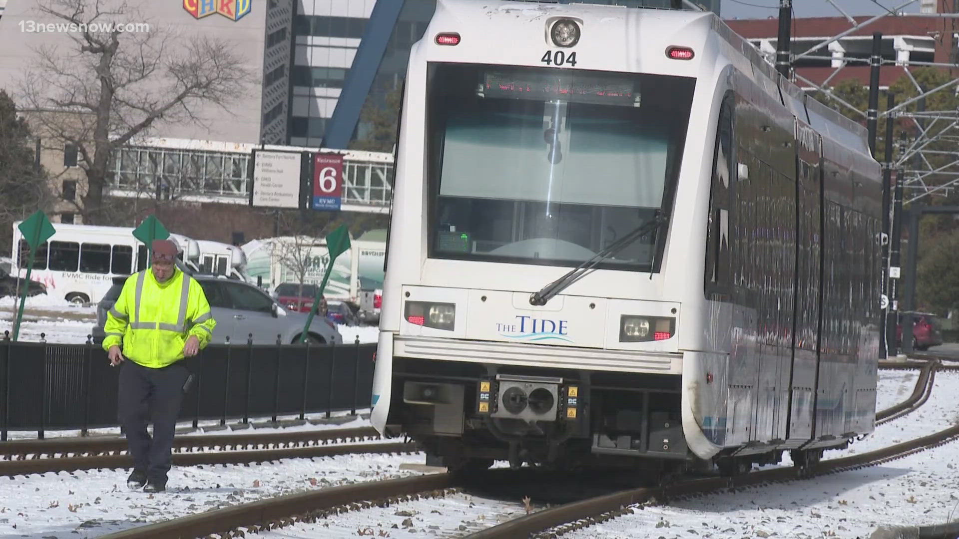 Norfolk Tide light rail back in service after crash involving vehicle ...