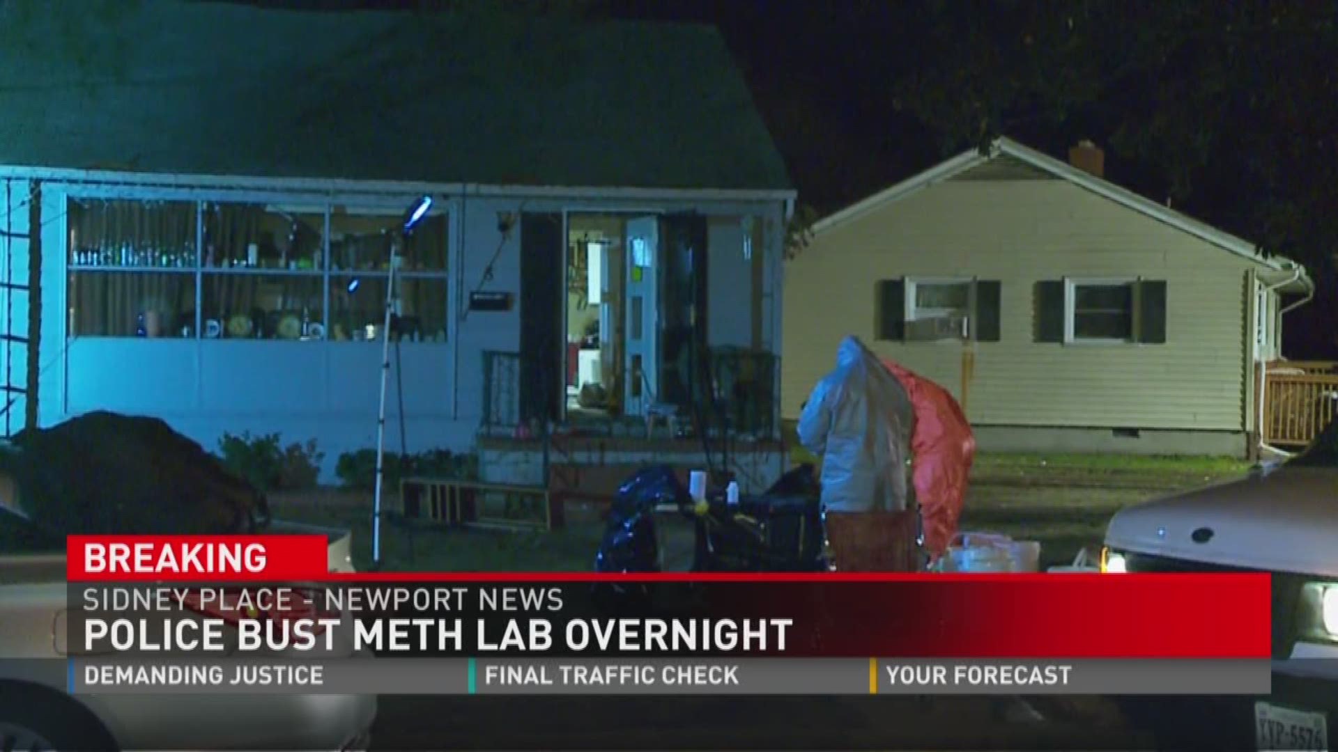 Police bust meth lab overnight | 13newsnow.com
