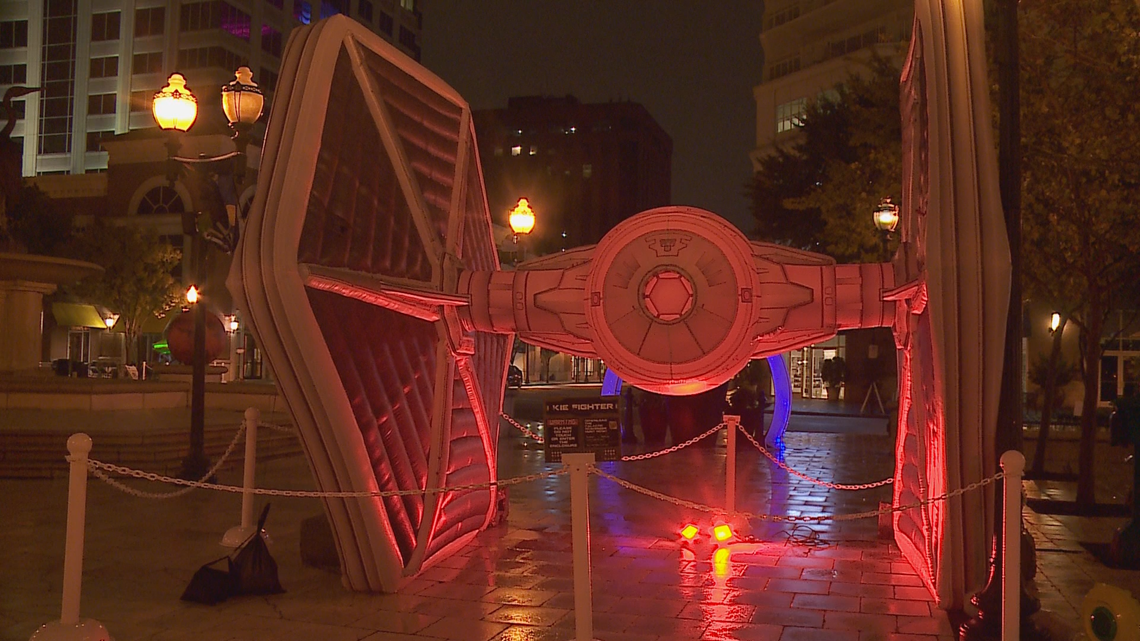 Spaceships, planets in orbit at Town Center for 'Galactic Gathering ...