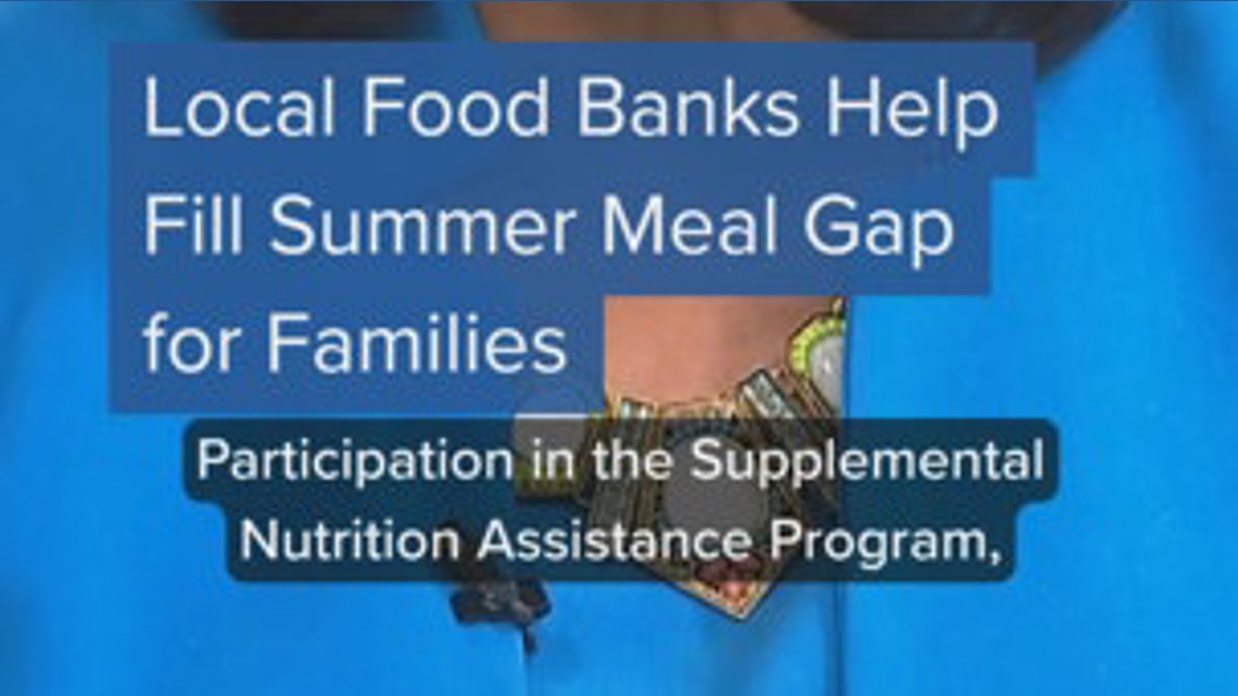 Local food banks help fill summer meal gap for families | 13newsnow.com