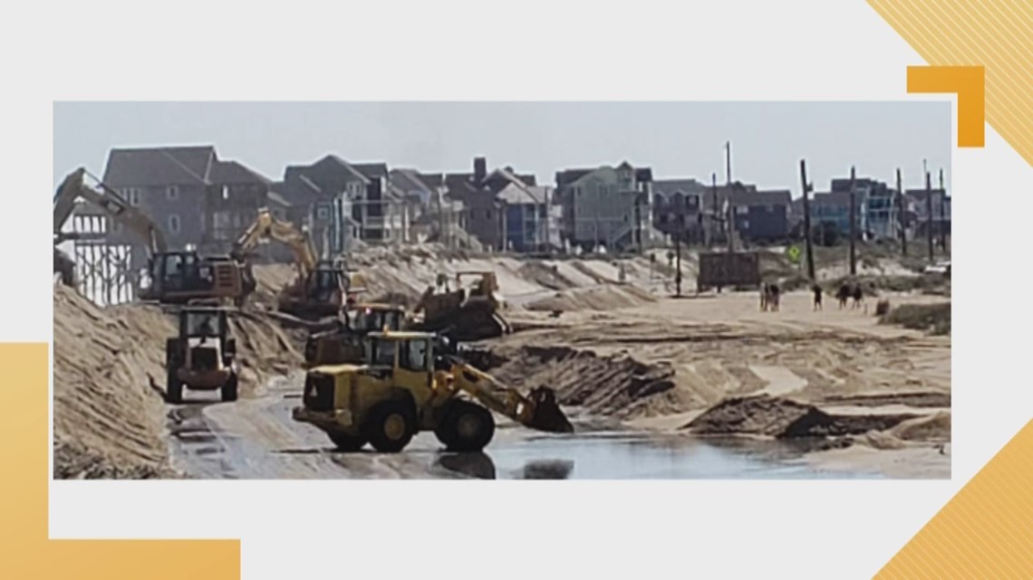 NCDOT reopens NC-12 after high overwash closed it for days | 13newsnow.com