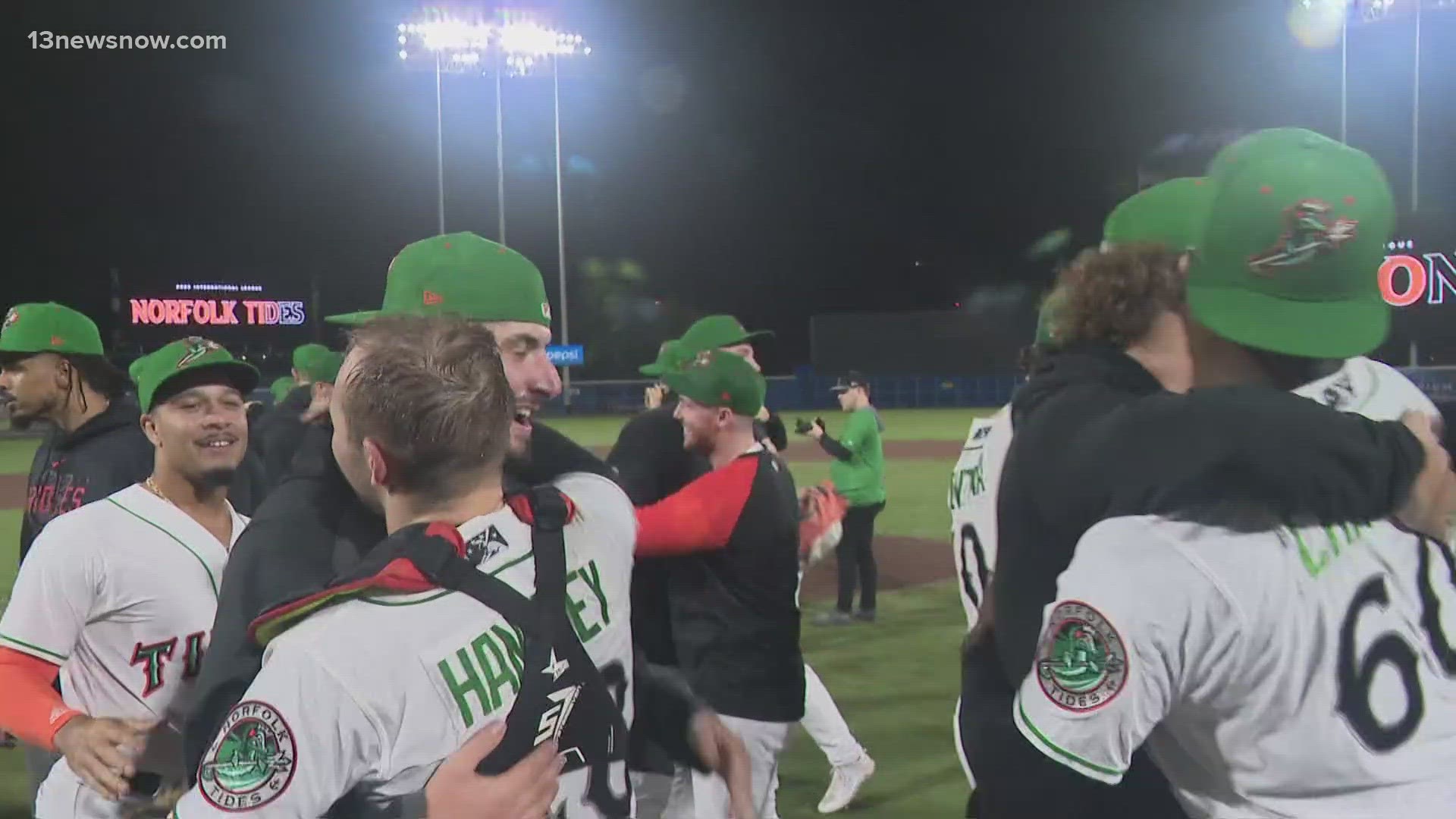 Opening day for the Norfolk Tides' 2024 baseball season | 13newsnow.com