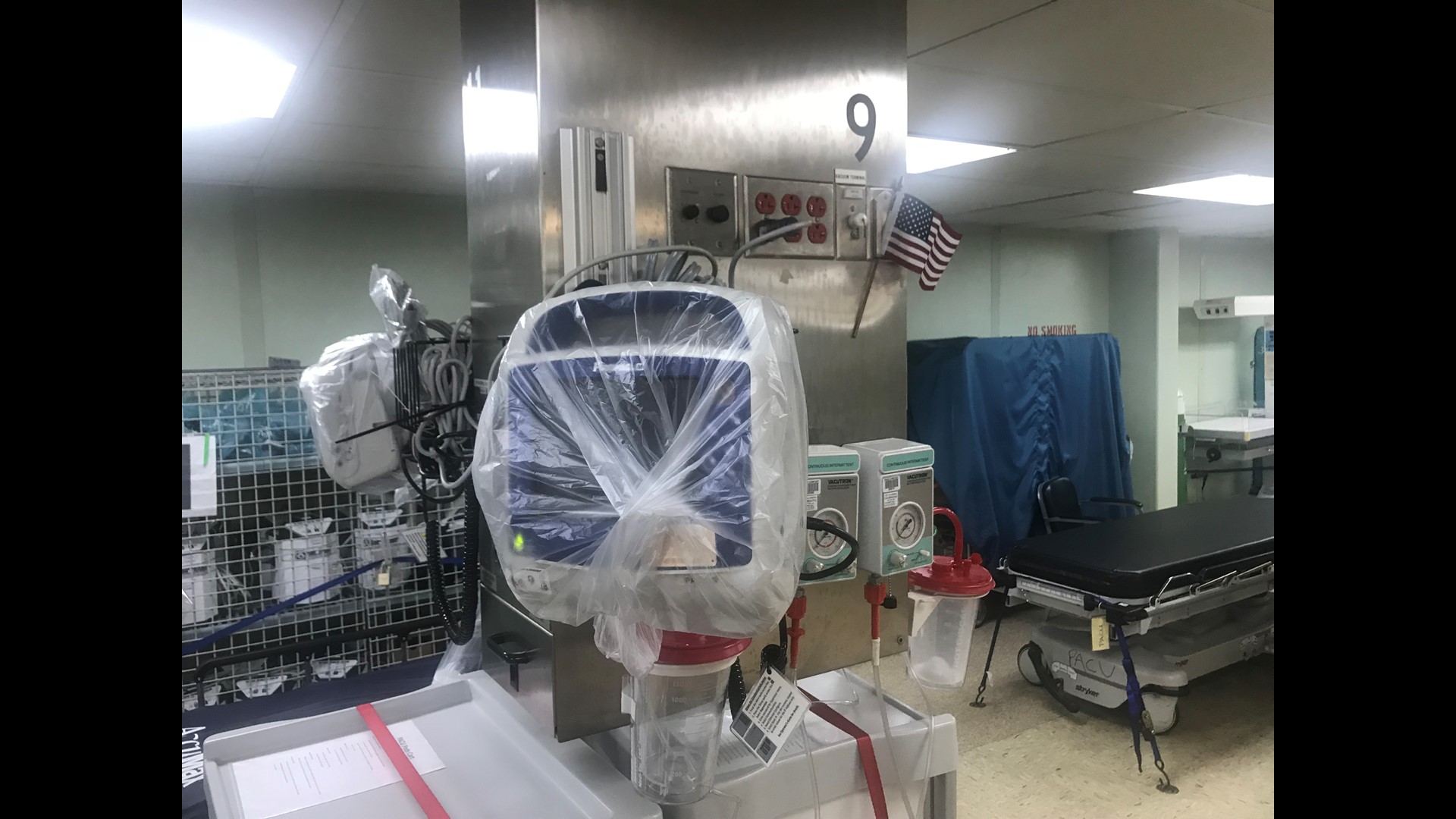 PHOTOS: On board U.S. Naval Hospital Ship Comfort | 13newsnow.com