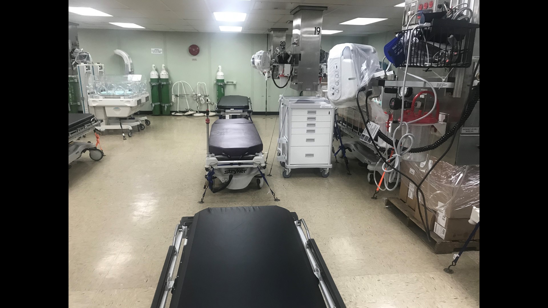 PHOTOS: On board U.S. Naval Hospital Ship Comfort | 13newsnow.com