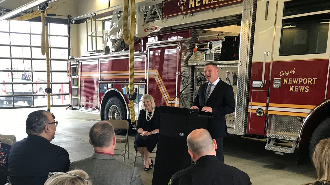 New fire chief in Newport News sworn in | 13newsnow.com