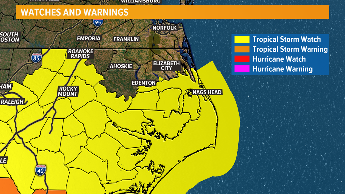 FORECAST: Attention turns to Isaias and its approach | 13newsnow.com