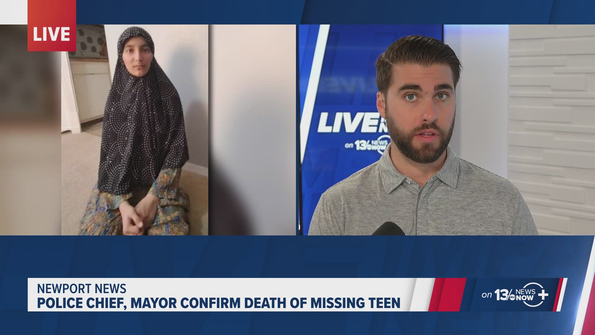 Newport News officials give update on death of missing 16-year-old ...