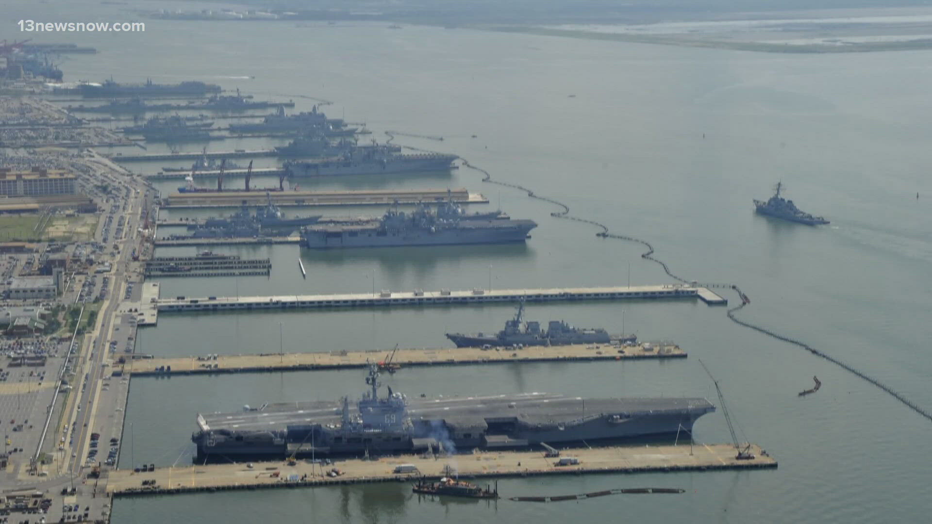 Bomb threat cleared at Naval Station Norfolk | 13newsnow.com