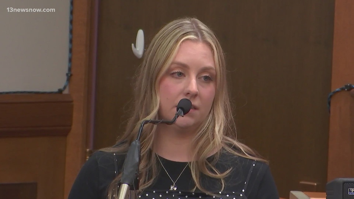 Abby Zwerner takes the stand after she was shot by student | 13newsnow.com