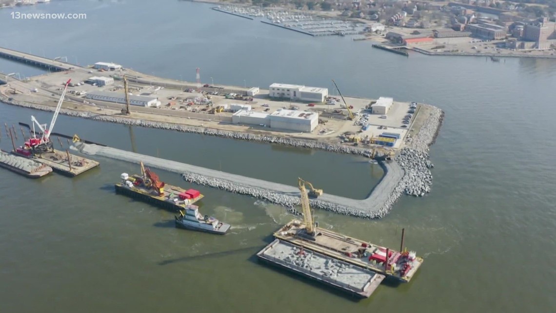 Boring Machine Arrives for HRBT Tunnel Expansion | 13newsnow.com