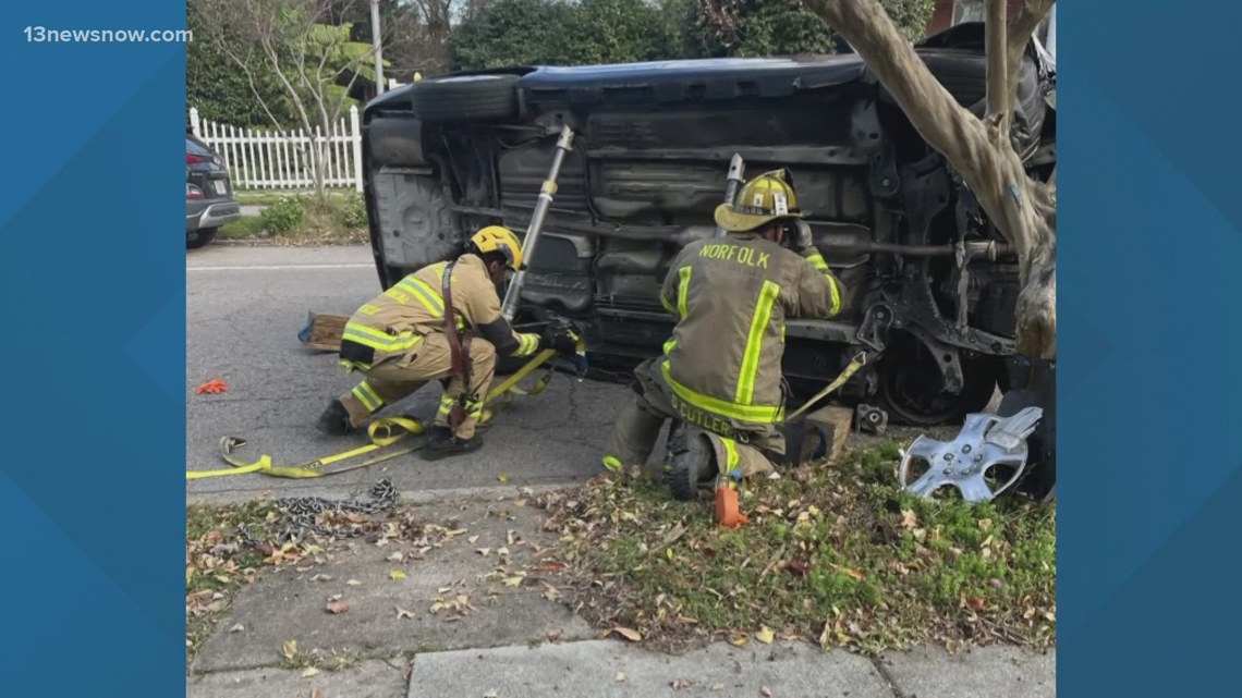 2 people transported after crash in Norfolk Sunday morning | 13newsnow.com