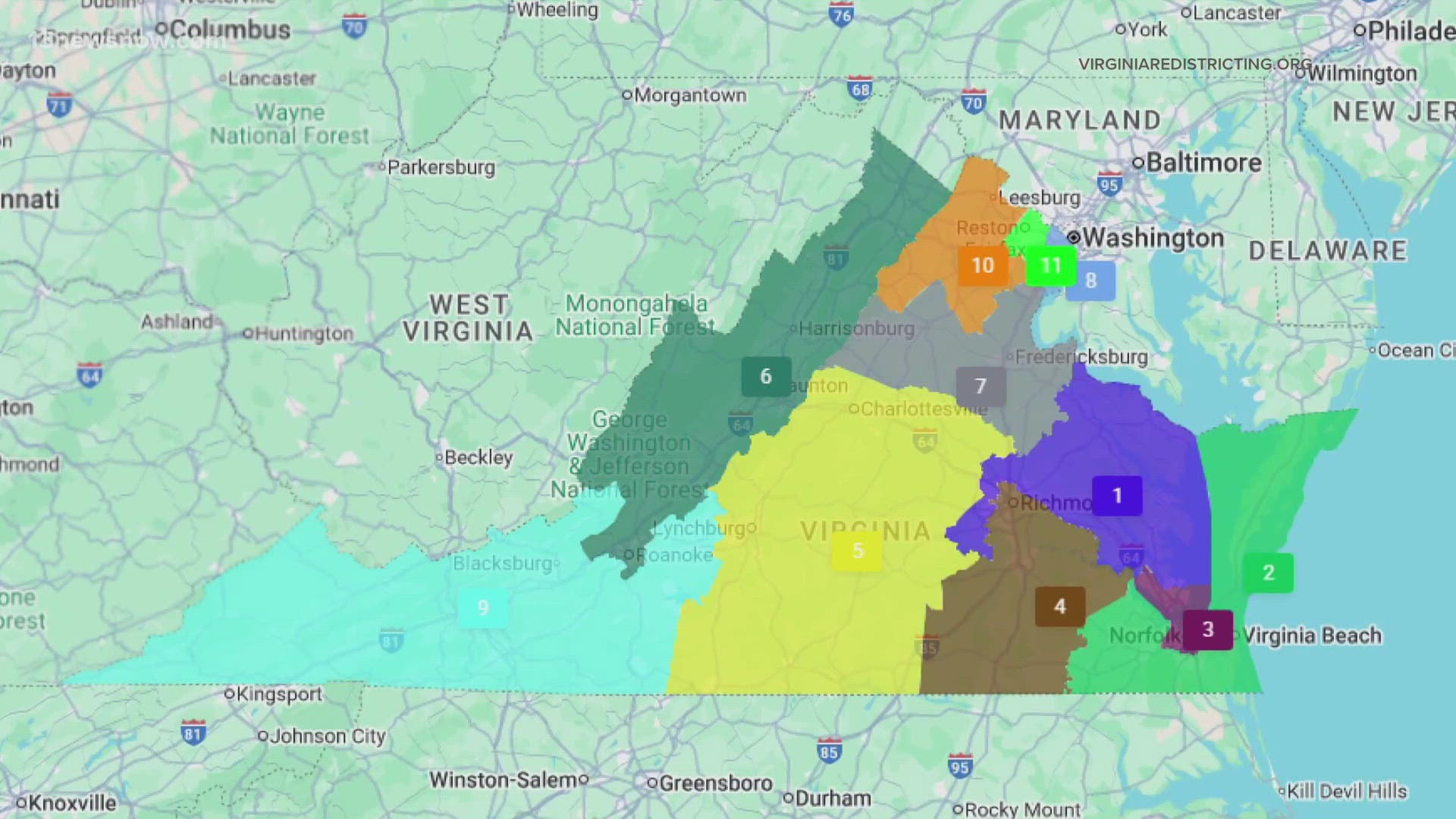 House of Delegates passes measure to redraw Virginia's congressional ...