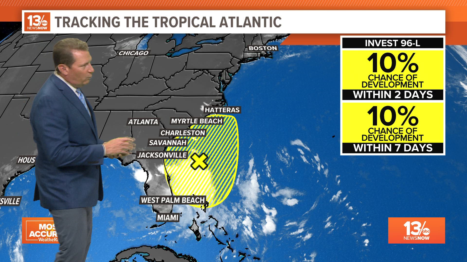 Tracking the Tropics: New disturbance off Southeast U.S. coast ...