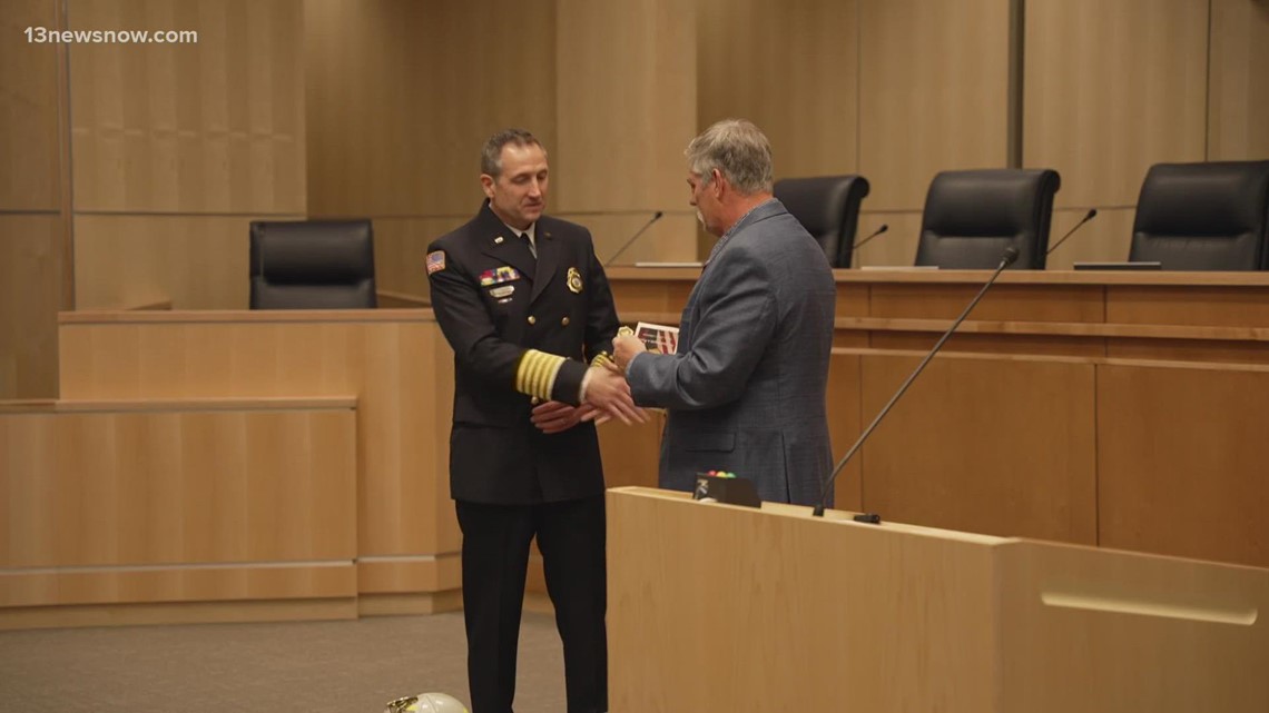 New Virginia Beach Fire Chief sworn in | 13newsnow.com
