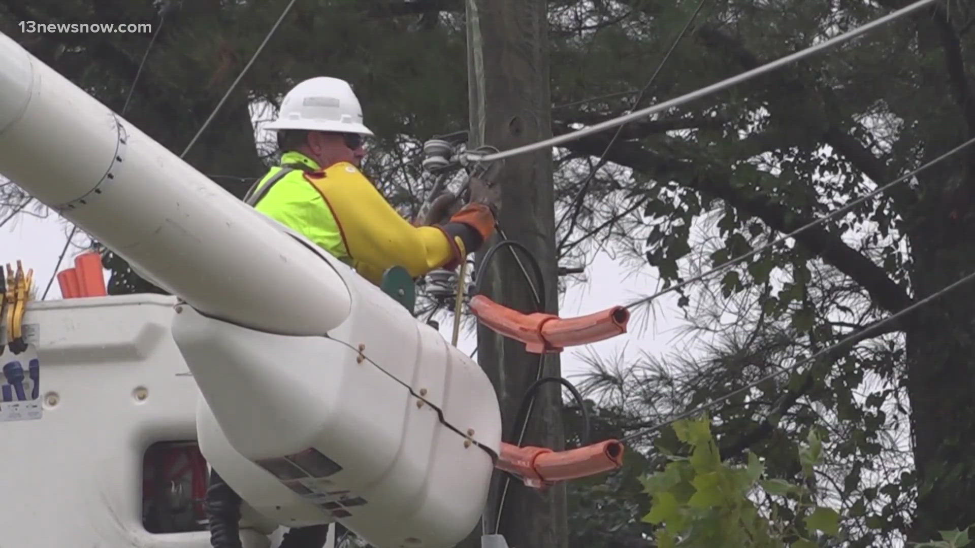 Storms cut power to thousands in Hampton Roads | 13newsnow.com