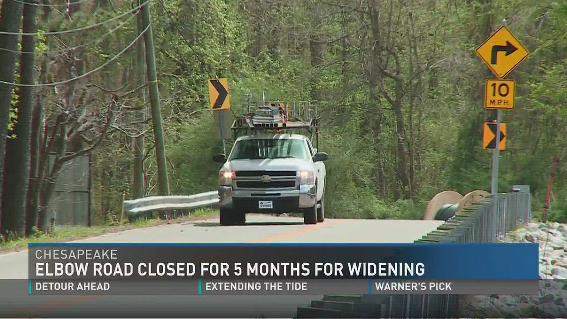 Elbow Rd. closed for 5 months to make it safer for drivers | 13newsnow.com