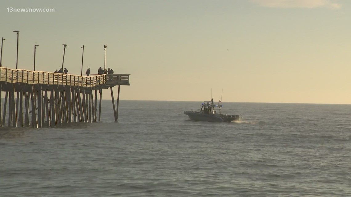 Recovery efforts underway after vehicle drives off Virginia Beach ...