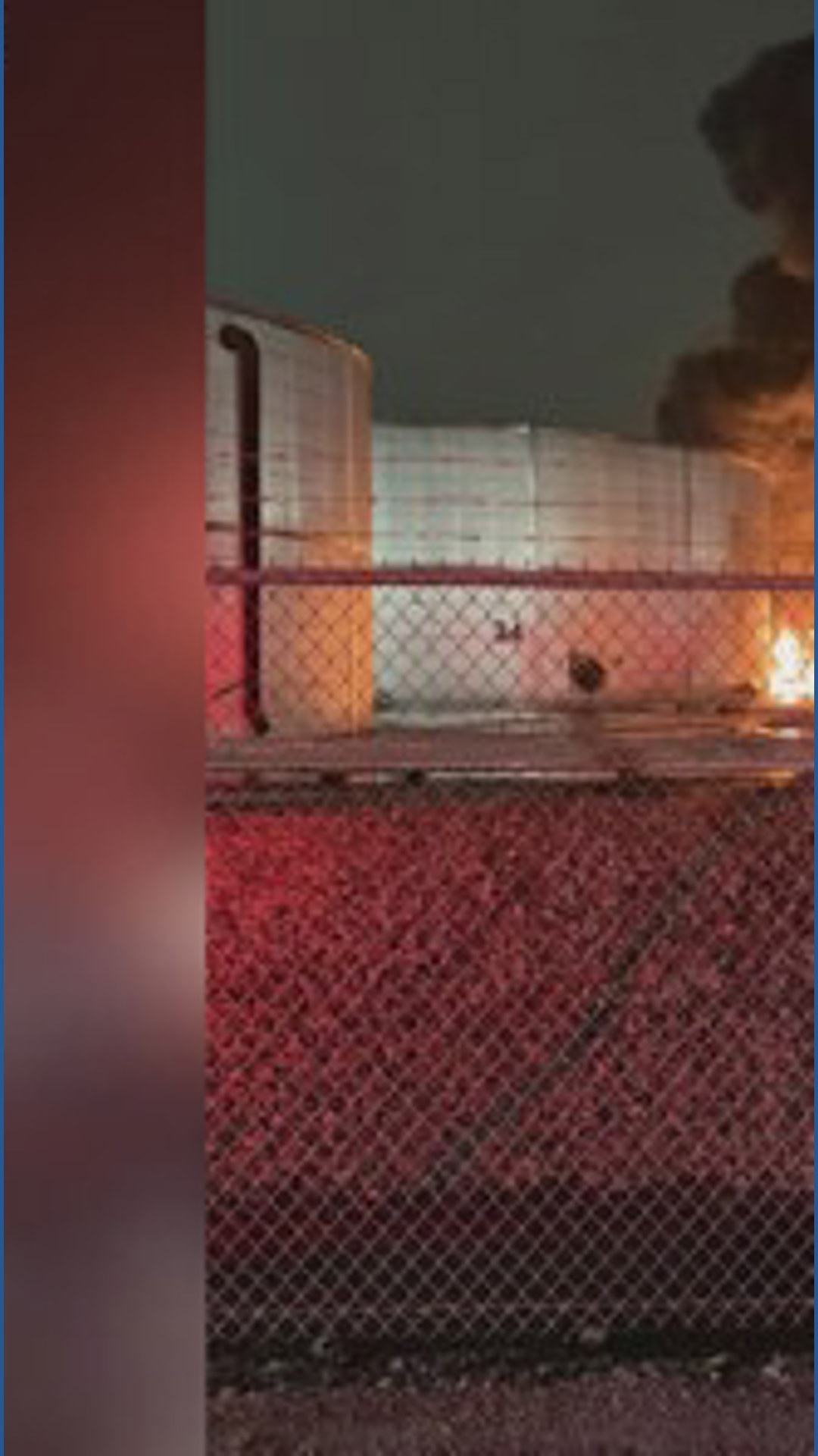 Firefighters contain early morning fire at asphalt tank in Chesapeake ...