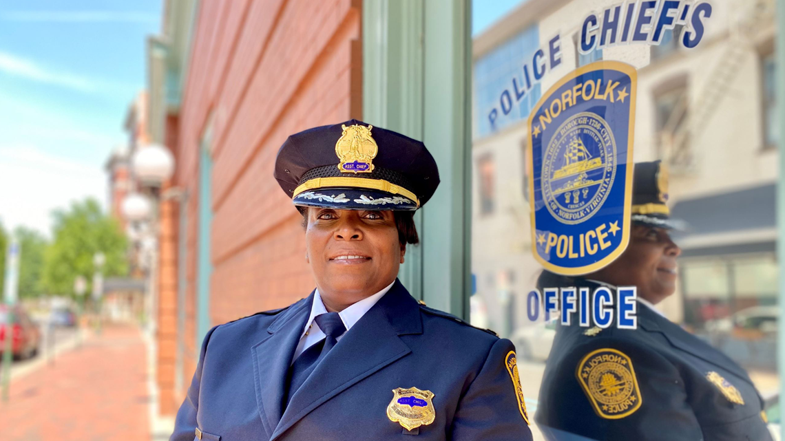 Norfolk's first African American female assistant chief of police says ...