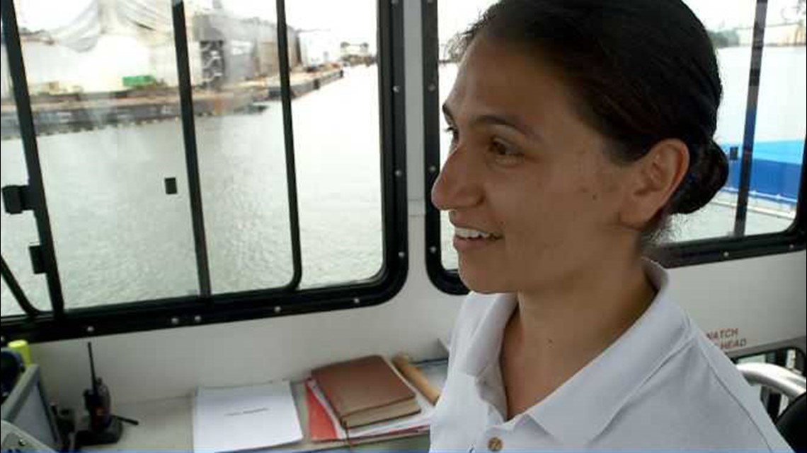 First woman to captain the Elizabeth River Ferry to set sail soon ...