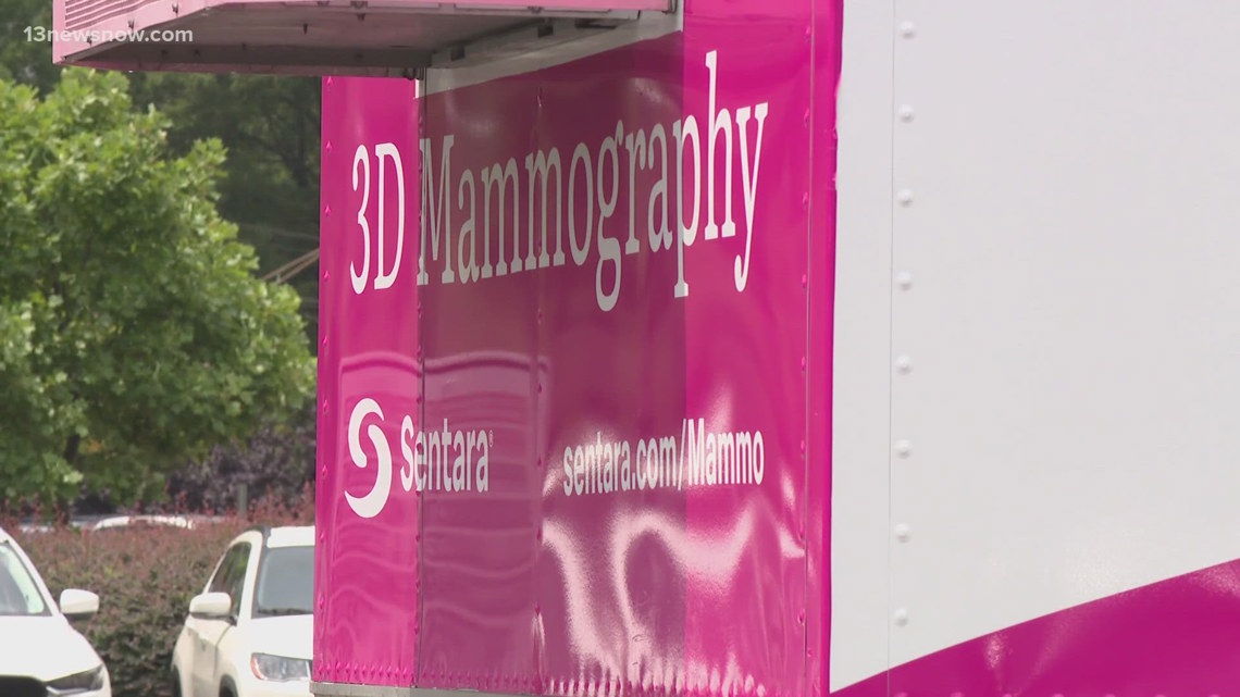 Sentara unveils 3D mammography van in anniversary event | 13newsnow.com
