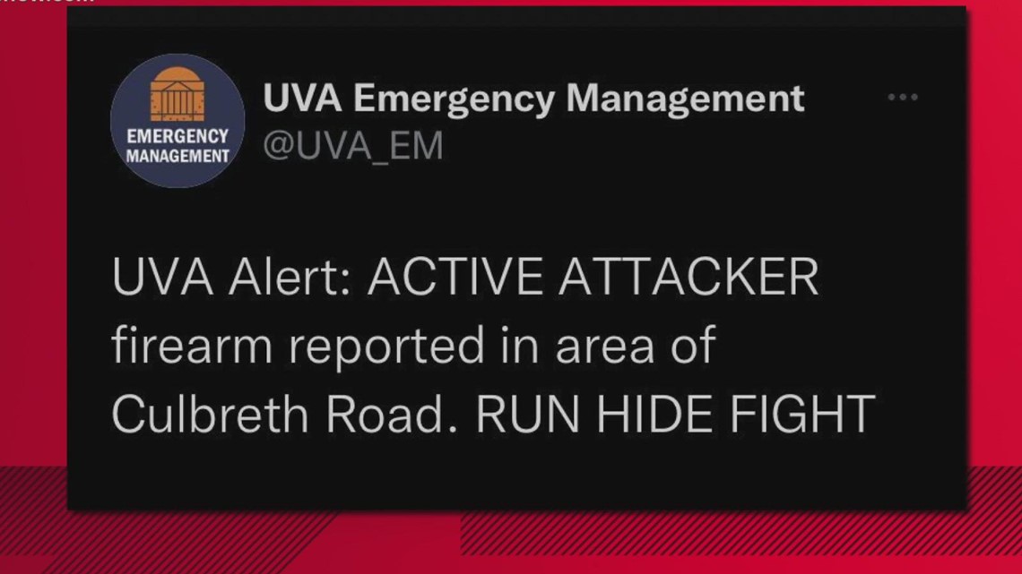'Run, Hide, Fight' active shooter training put to use at UVA ...