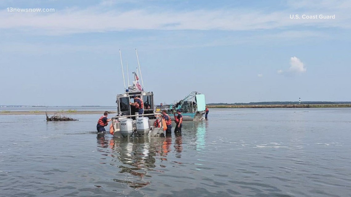 Coast Guard Rescues 11 After Boat Capsizes