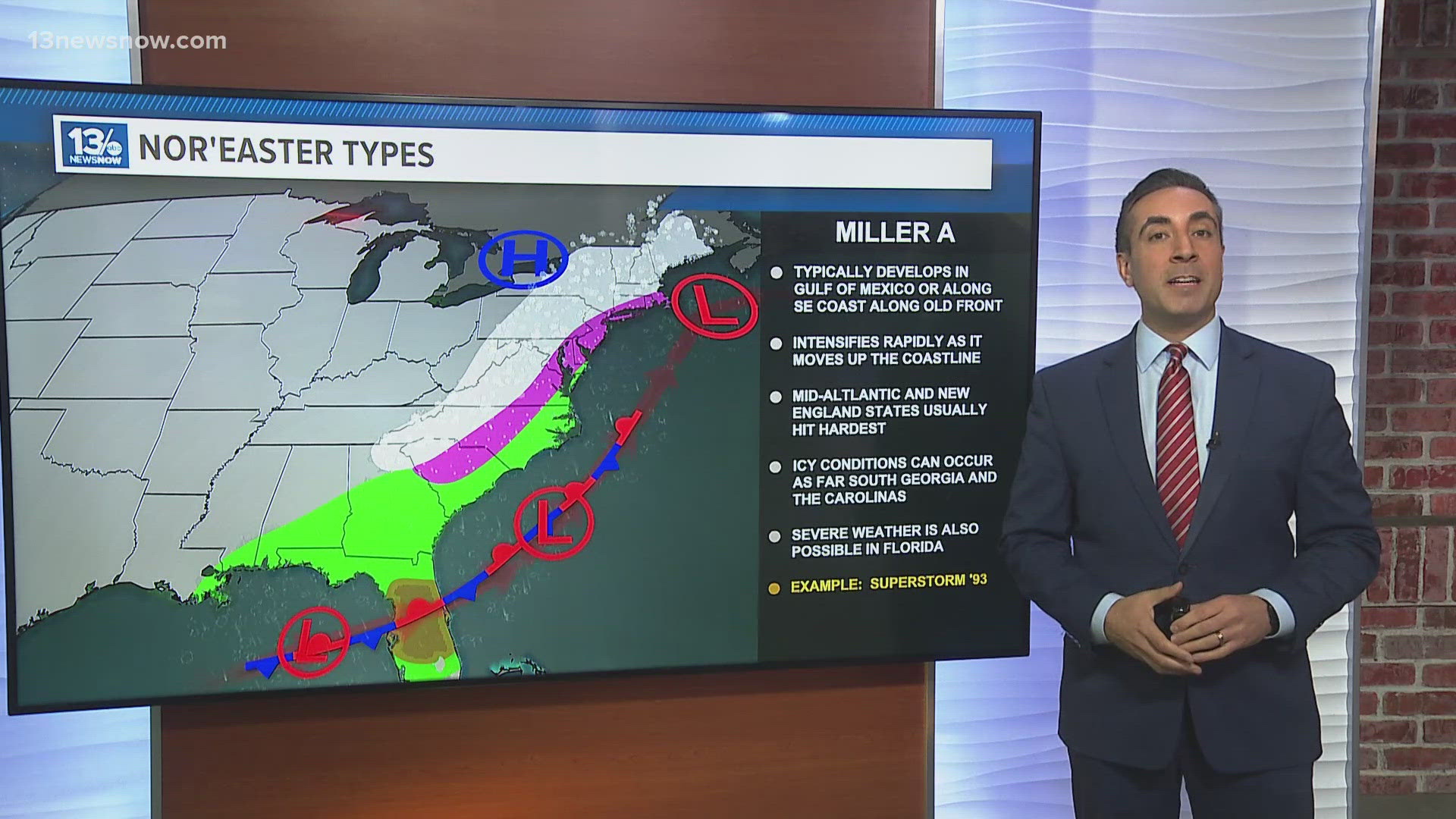 Understanding nor'easters: The difference between Miller A and Miller B ...