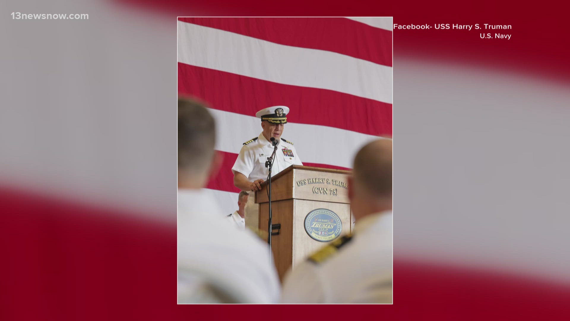 New commanding officer for USS Harry S. Truman | 13newsnow.com