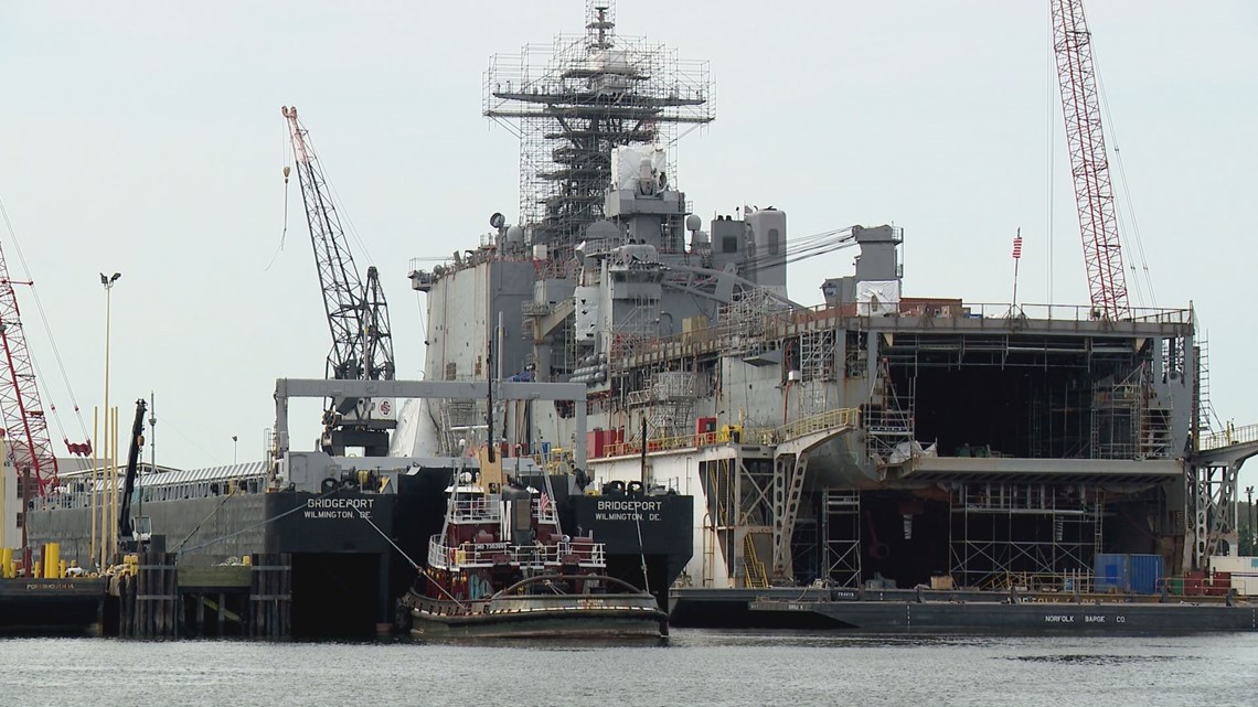 Bomb threat against USS Gunston Hall at Colonna's Shipyard | 13newsnow.com