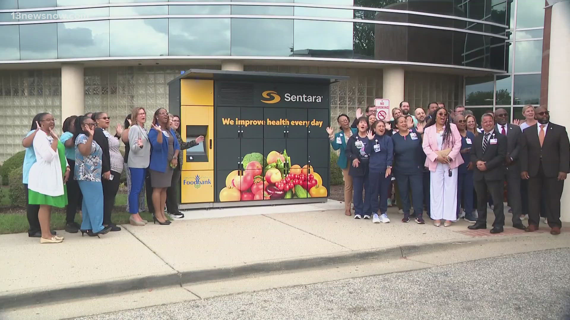 Sentara CarePlex offers food locker for patients in need | 13newsnow.com