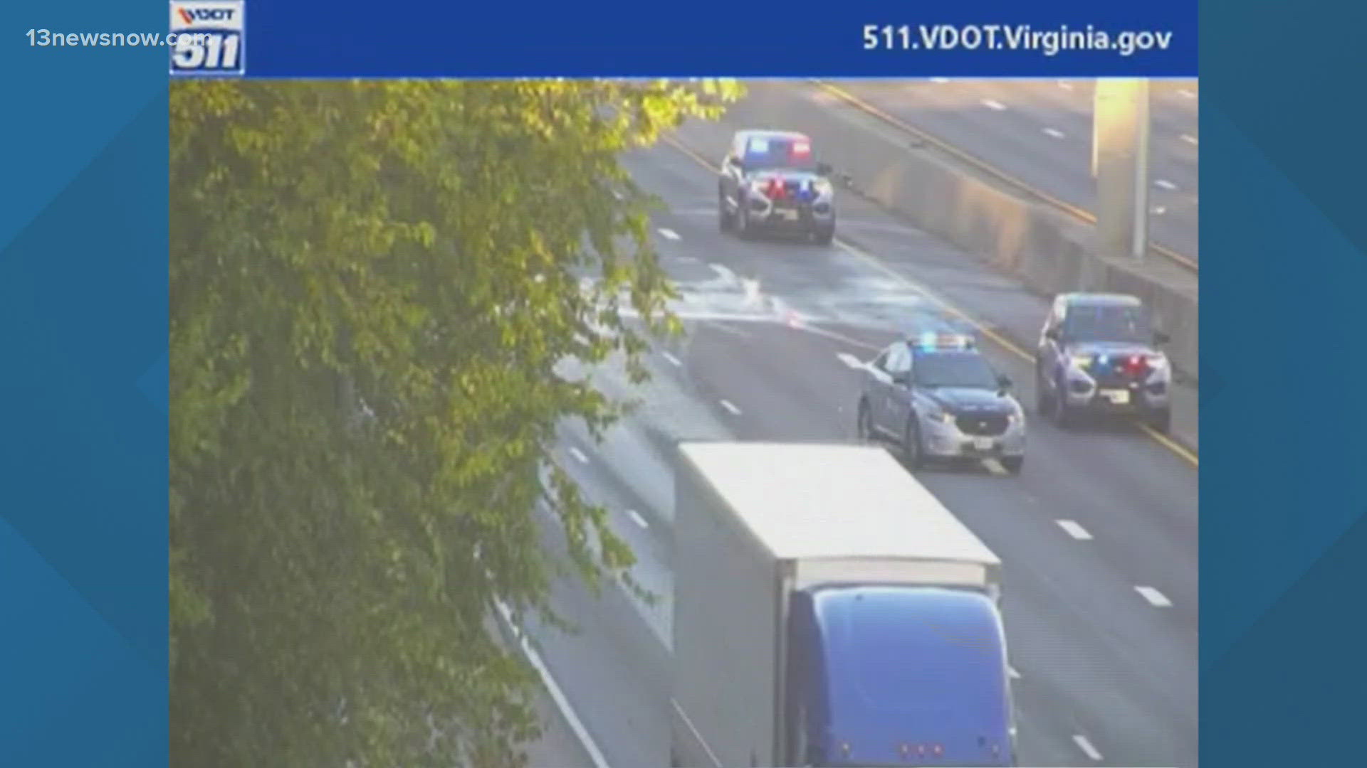 Vehicle fire causes lane closure, delays on I-264 in Norfolk | 13newsnow.com