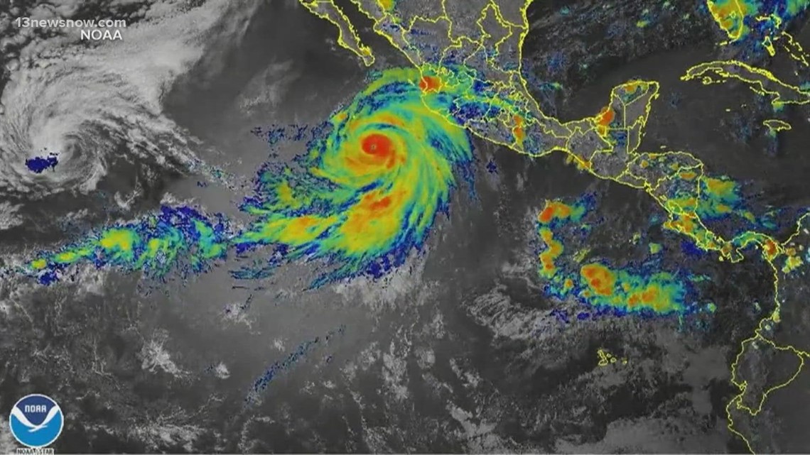 Hurricane Hillary approaching California | 13newsnow.com