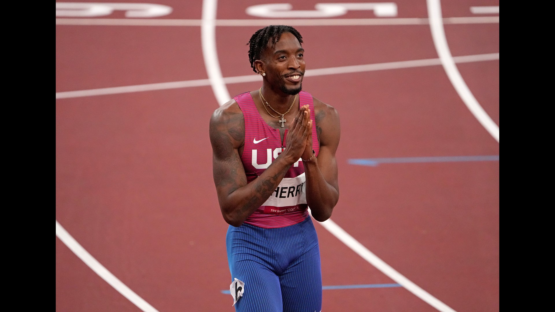 Michael Cherry is 400 meters away from Olympic gold | 13newsnow.com