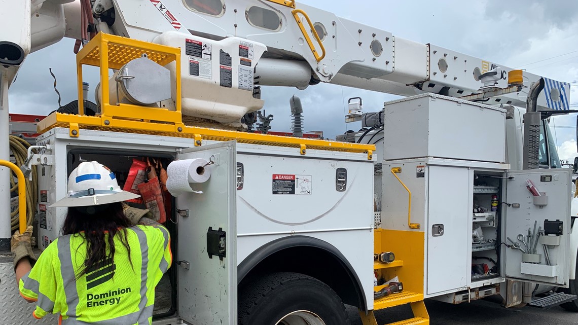 Dominion Energy crews get assistance from Northern Virginia ahead of ...