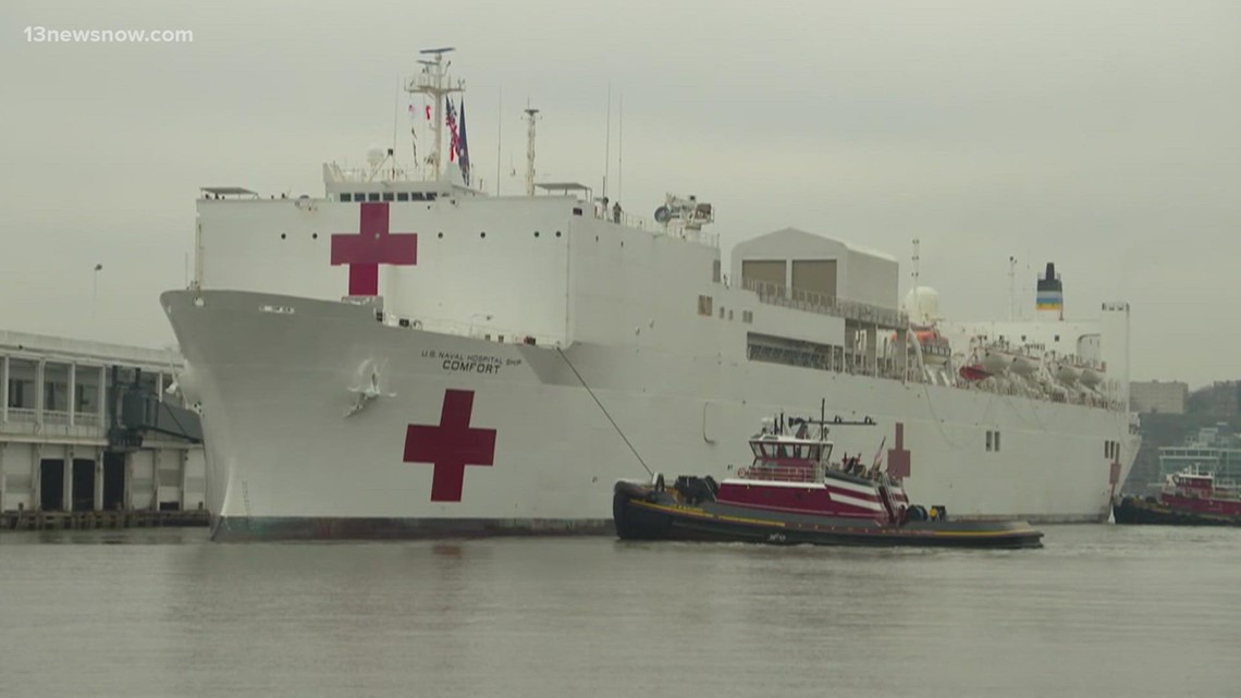 USNS Comfort ready to deploy and provide humanitarian aid | 13newsnow.com