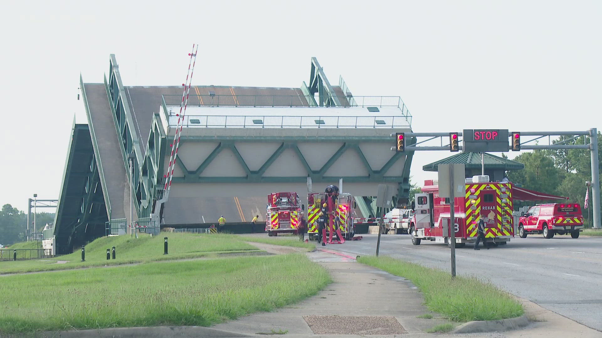 Great Bridge Bridge shuts down for second straight day due to high heat ...