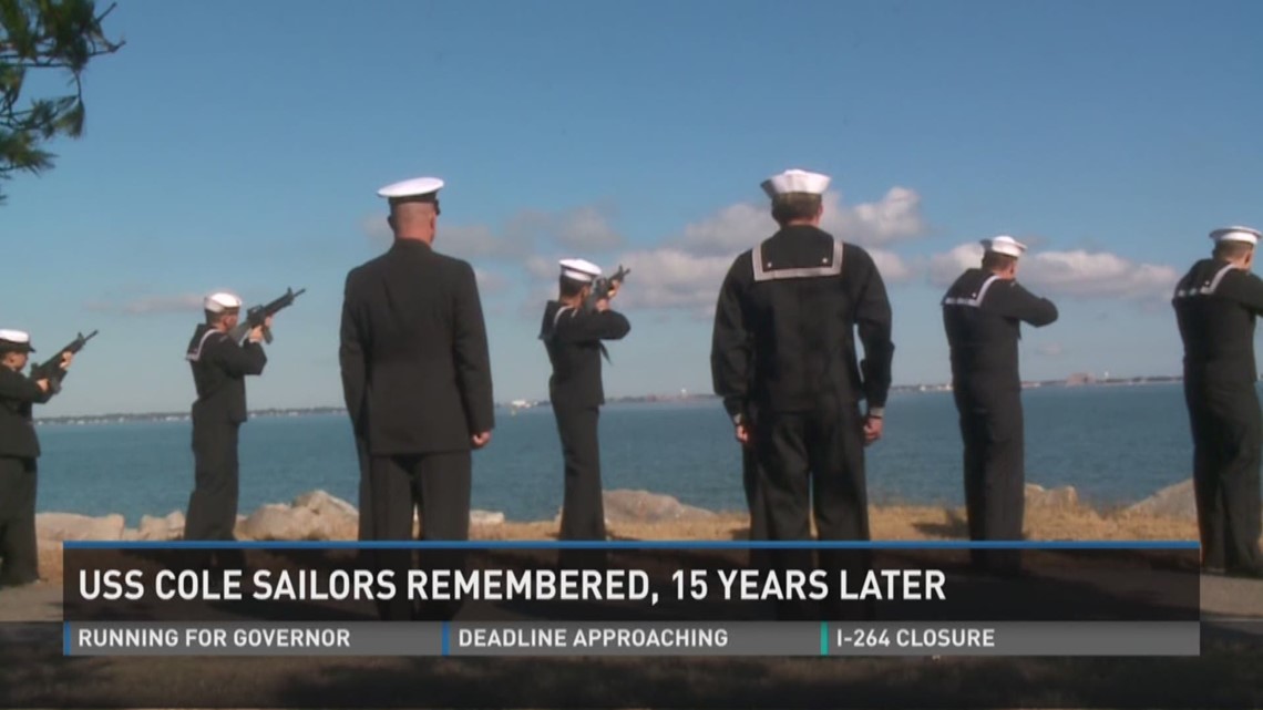 Ceremony marks 15 years since USS Cole bombing | 13newsnow.com
