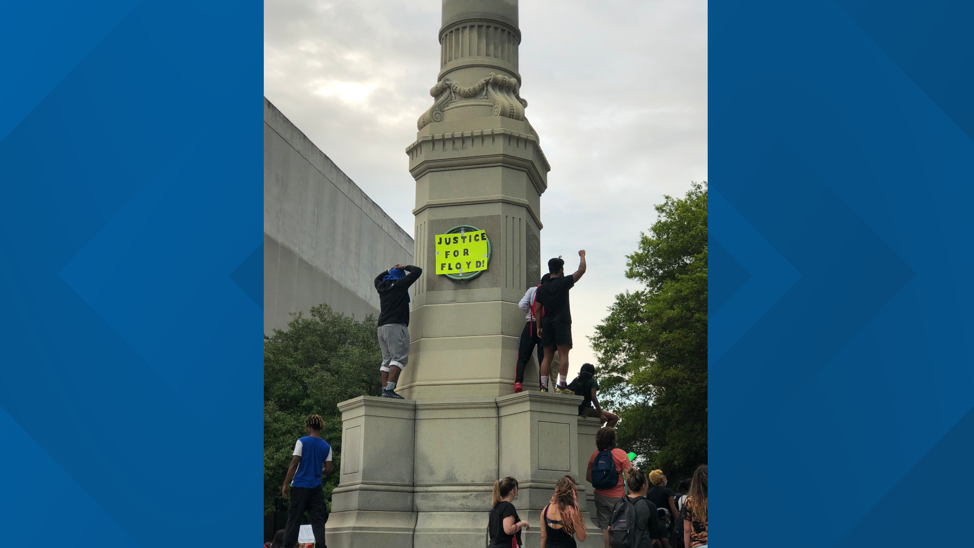 Demonstrators in Norfolk march, rally at locations throughout city ...