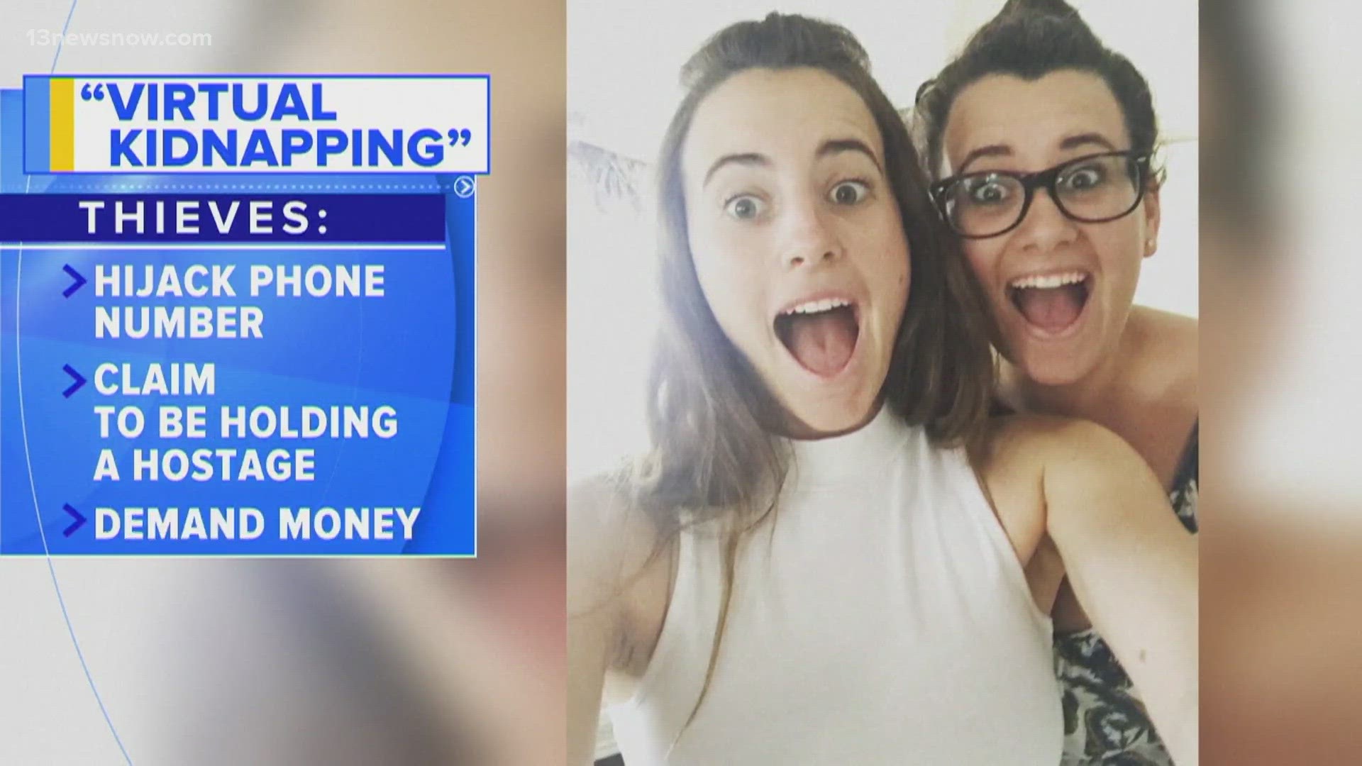 FBI warns of 'virtual kidnapping' scam | 13newsnow.com