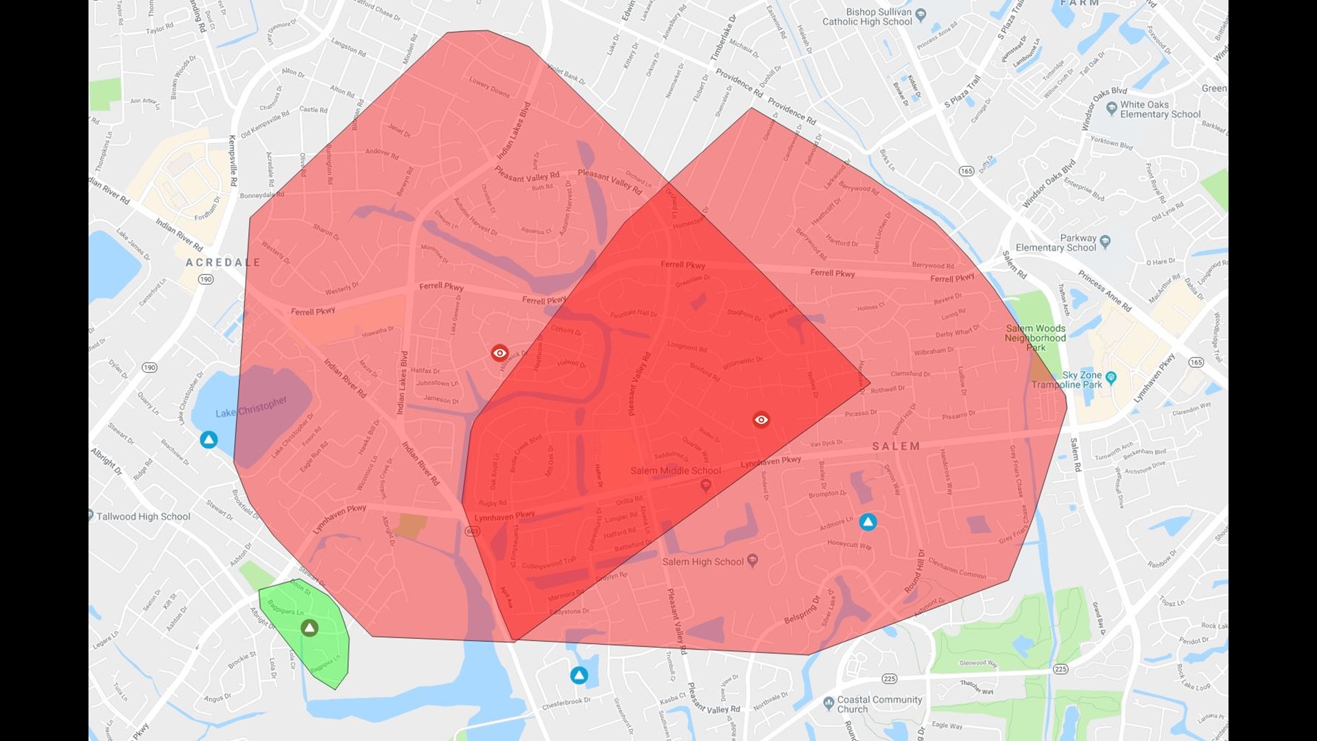 Power outage in Virginia Beach after crash | 13newsnow.com