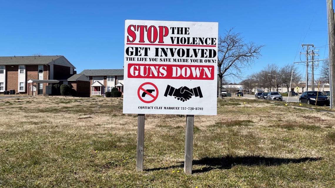Stop the Violence: Virginia man pushes to curb gun violence | 13newsnow.com