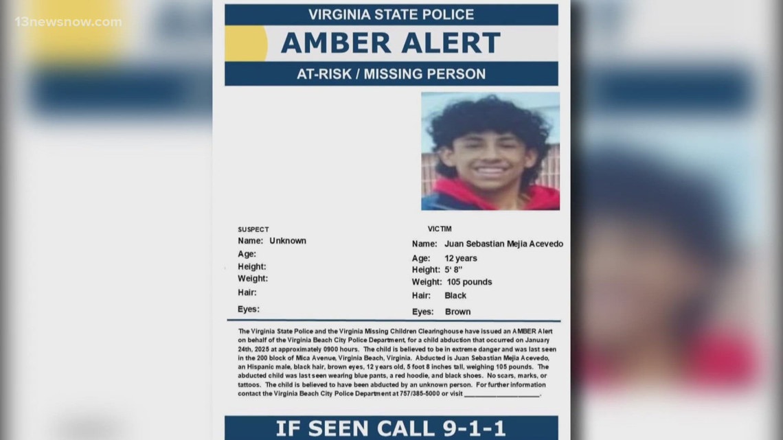 Why did police issue an AMBER Alert in Va. Beach? | 13newsnow.com