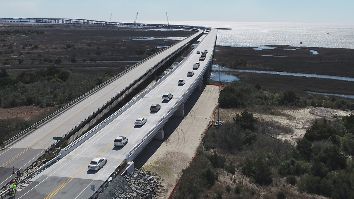 Engineers are using lasers to test new Outer Banks bridge | 13newsnow.com