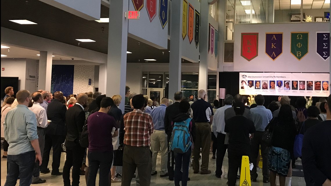 ODU holds vigil to honor victims of Virginia Beach Municipal Center ...