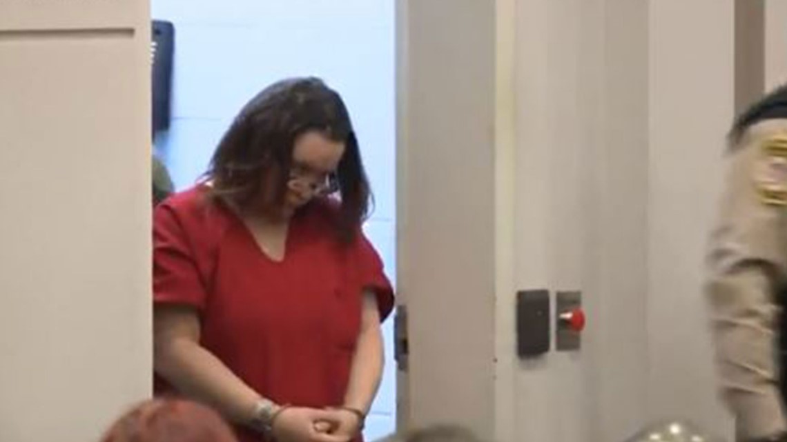 Julia Tomlin in court in Hampton to answer to murder charge in death of ...