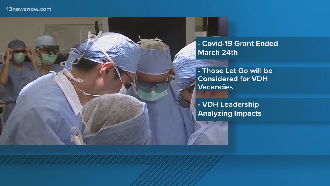 CDC cancels Virginia COVID grants, impacting 500 jobs | 13newsnow.com
