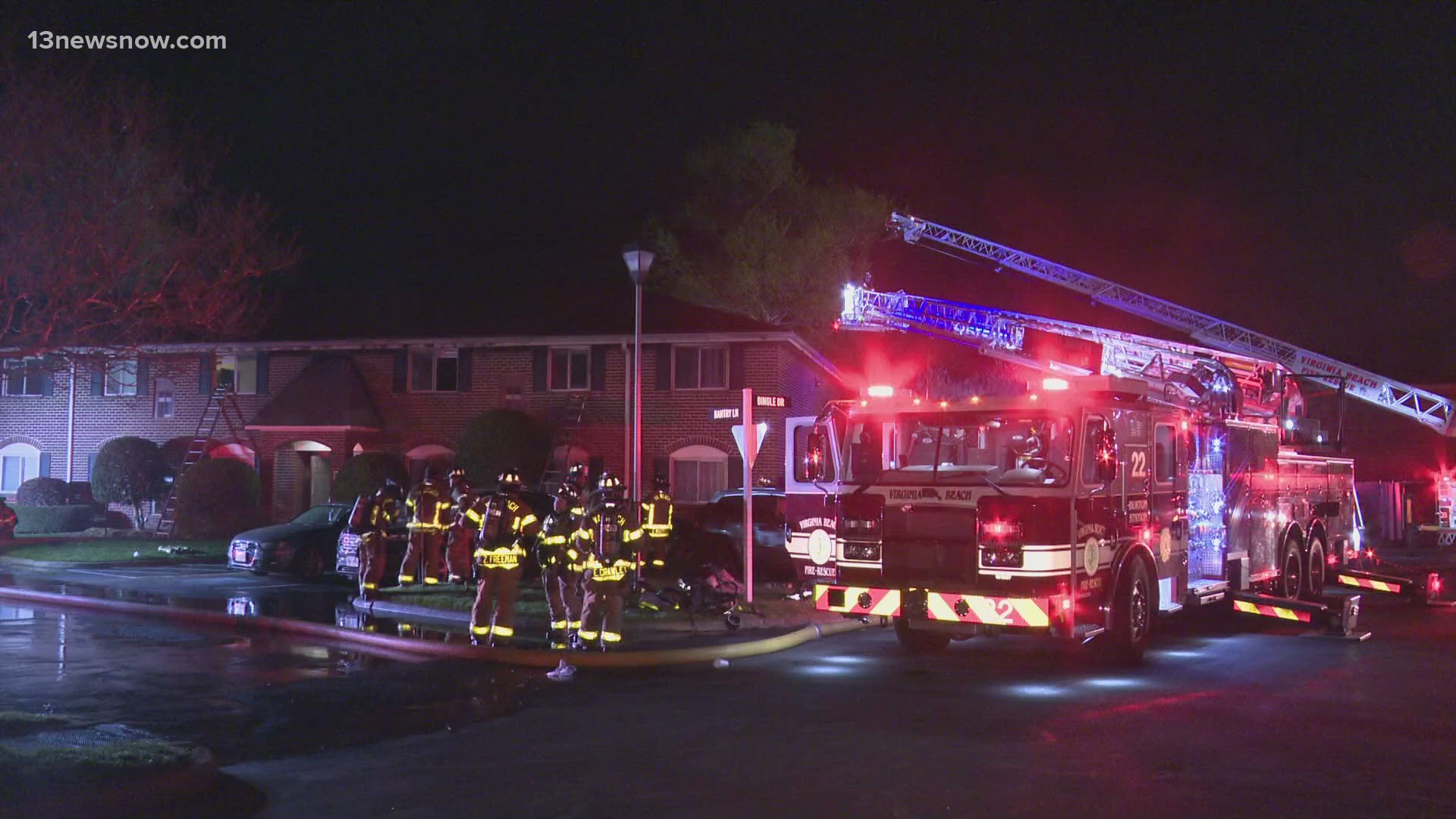 Virginia Beach candle fire displaces eight people | 13newsnow.com