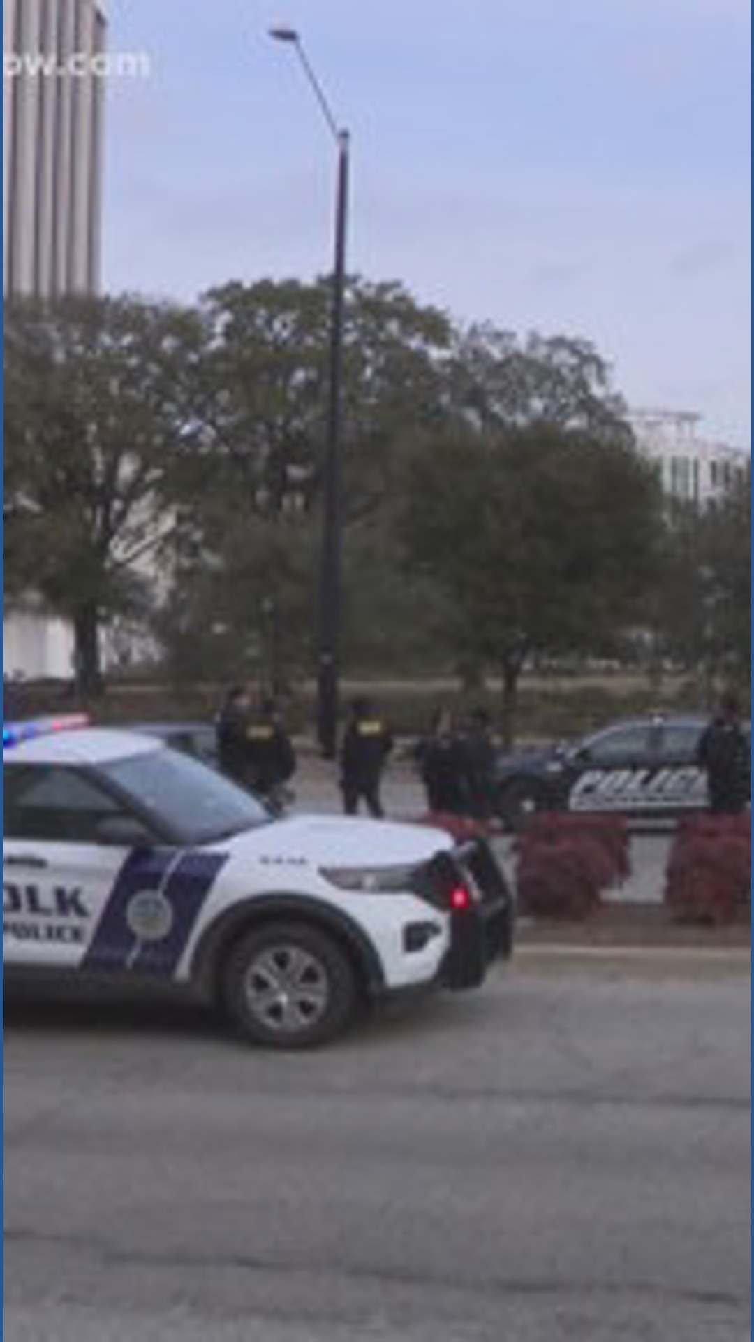 Suffolk police officer shoots suspect during multi-city pursuit, chase ...